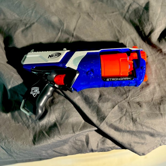 Nerf | Toys | Nerf N Strike Elite Strongarm Toy Blaster With Rotating ...